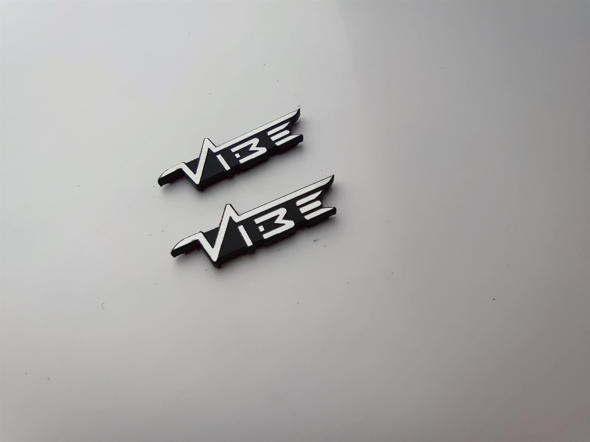 Vibe Logo Plastik Etiket | Kaliteli ve Dayanıklı